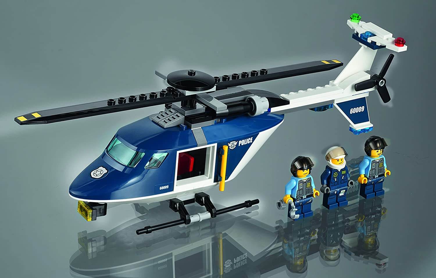 Lego set 60009 City Polizei-Hubschrauber & Räuberversteck - Spielzeugtester