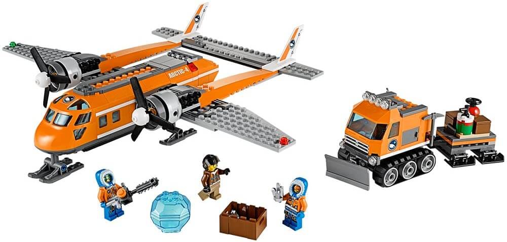Lego set 60064 City Arktis-Versorgungsflugzeug - Spielzeugtester