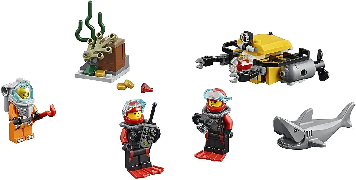Lego set 60091 City Tiefsee-Starter-Set - Spielzeugtester