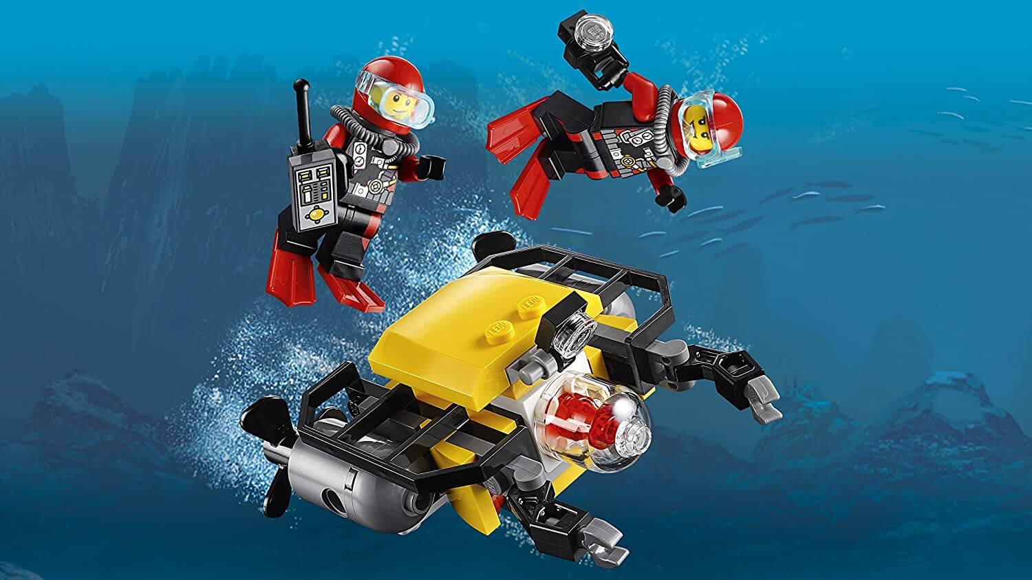 Lego set 60091 City Tiefsee-Starter-Set - Spielzeugtester